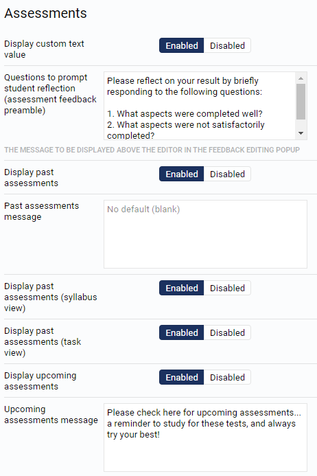 Accessing and Configuring the Assessments Page in SEQTA Learn and SEQTA ...