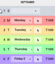 Adding Term 2 End Weeks to Semester 2 Timetable