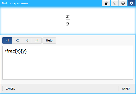 Latex - Math Formula