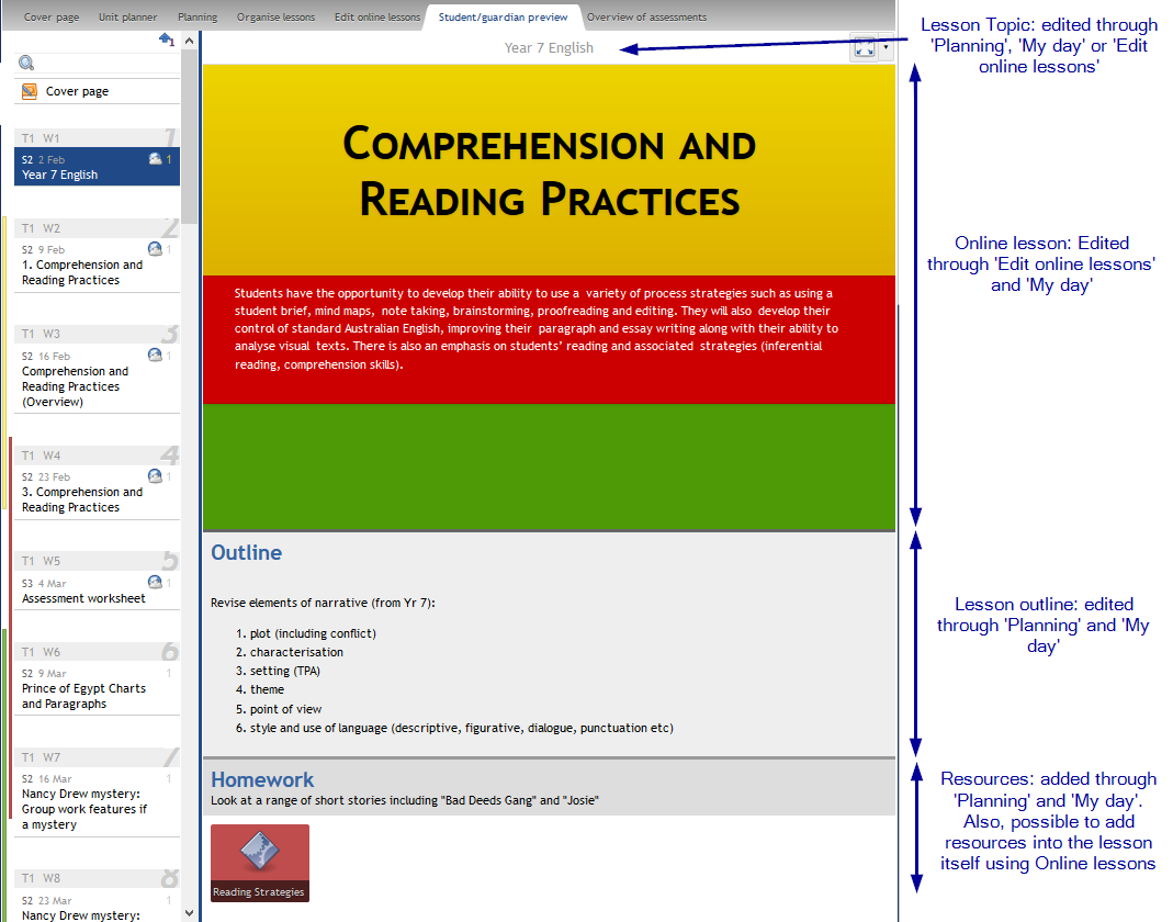 Programme Visibility in SEQTA Learn and SEQTA Engage