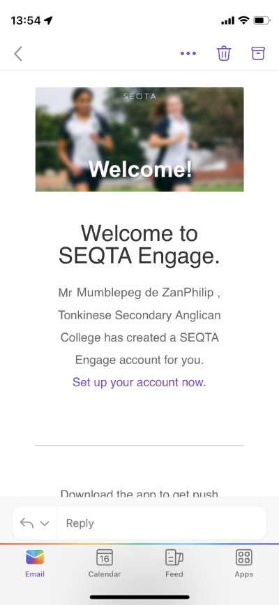 SEQTA Learn and SEQTA Engage Apps Setup